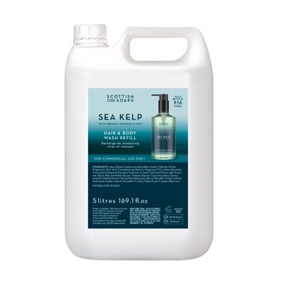 Sea Kelp Hair & Body Shampoo Refill Pack (5 Litre) - Body Care - CleanStore