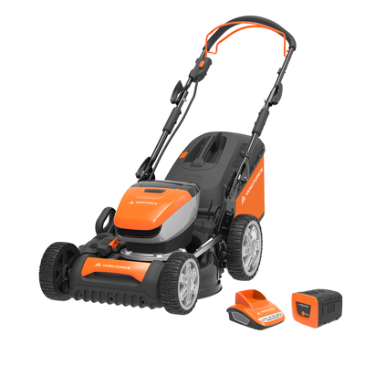Yard Force LM G46E 46cm 40V Cordless Lawn Mower with Battery & Charger ...