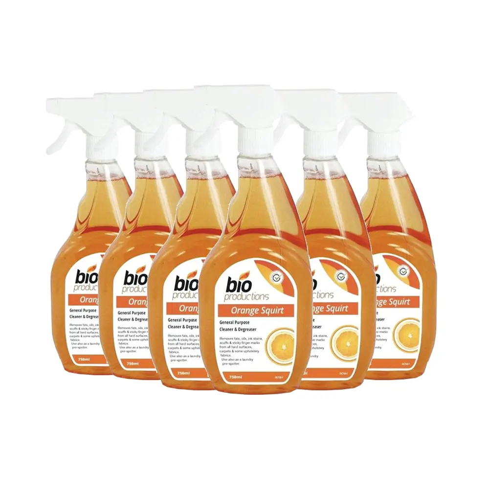Orange Squirt Multi-Purpose Cleaner & Degreaser (6 x 750ml) | In Stock