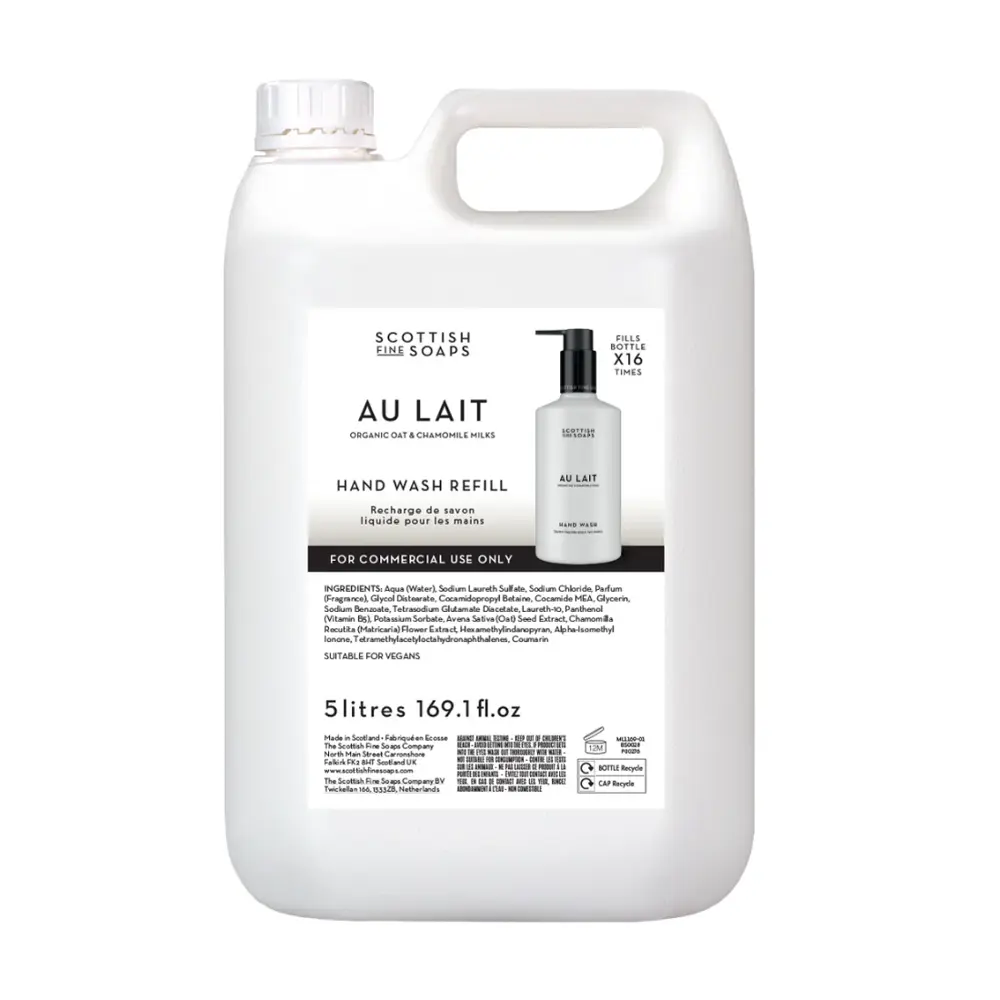 Cleanstore :: Au Lait Cream Hand Wash Refill Pack (5 Litre)