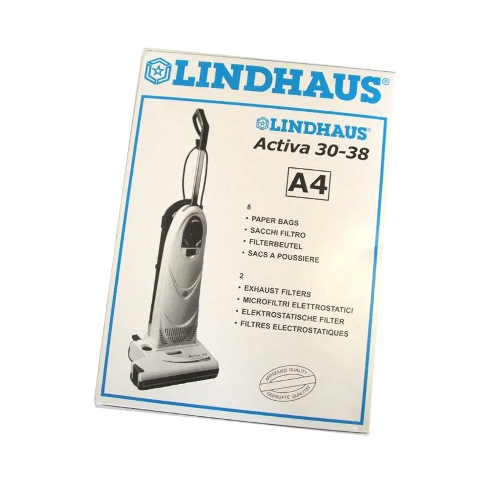 Cleanstore :: Lindhaus 8 Paper Bags & 2 Microfilters, Dynamic