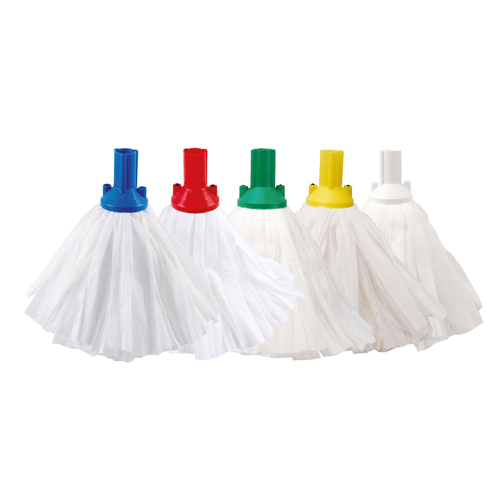 Big White Exel Socket Mop (Yellow) - Mops - CleanStore