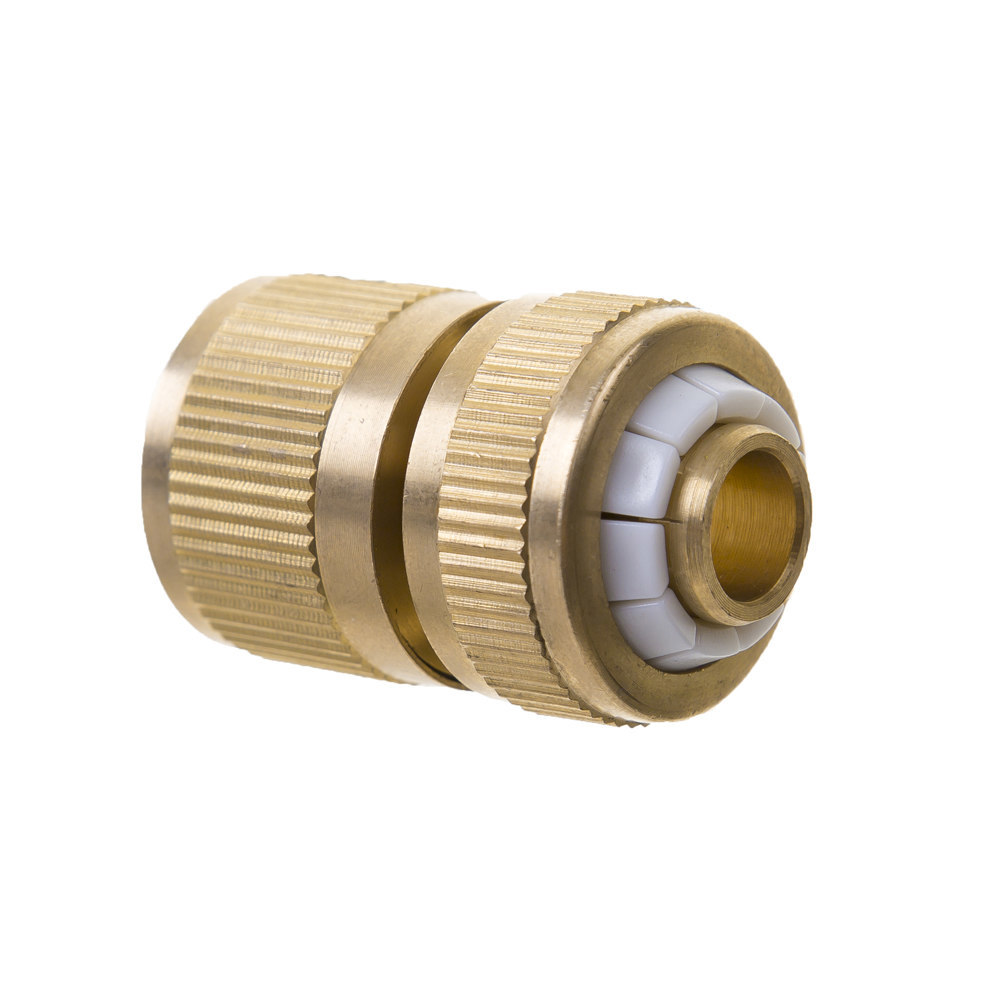 CS Brass Hose Connector 0.5 inch - Metal Connectors - CleanStore