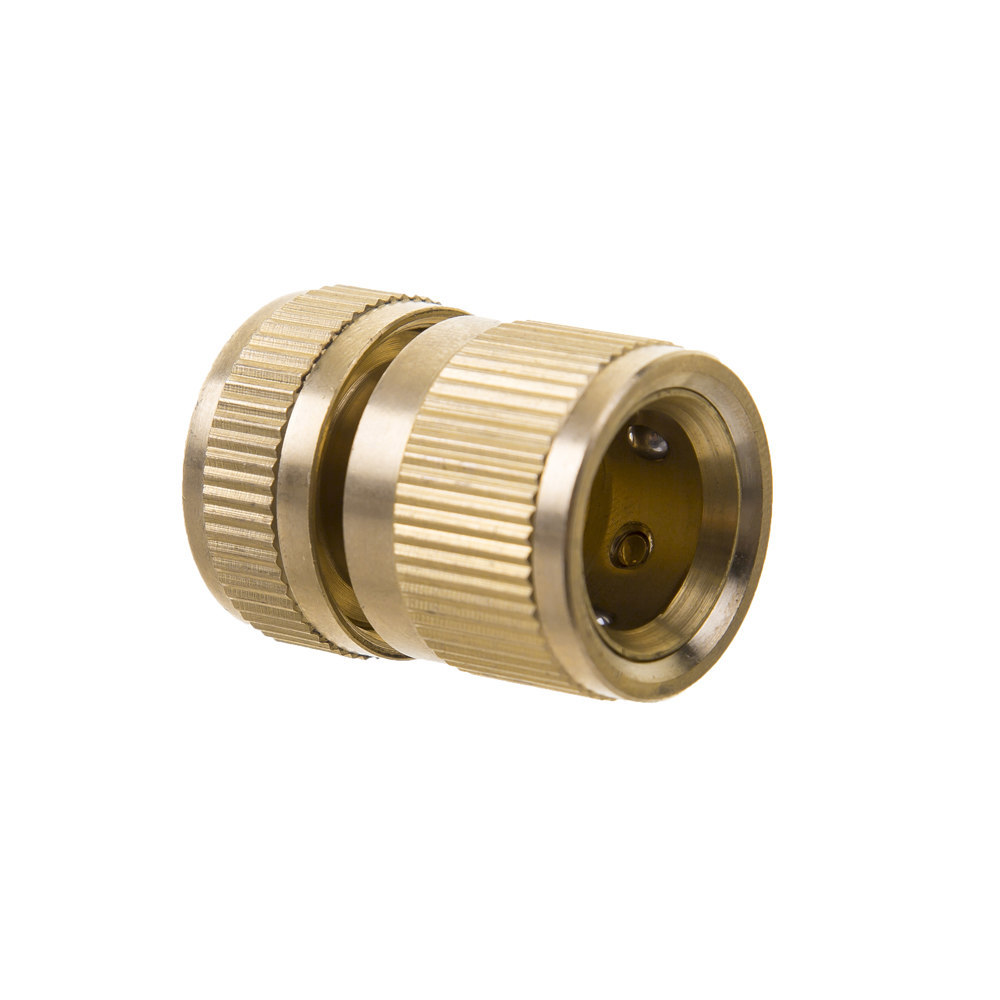 CS Brass Hose Connector 0.5 inch - Metal Connectors - CleanStore