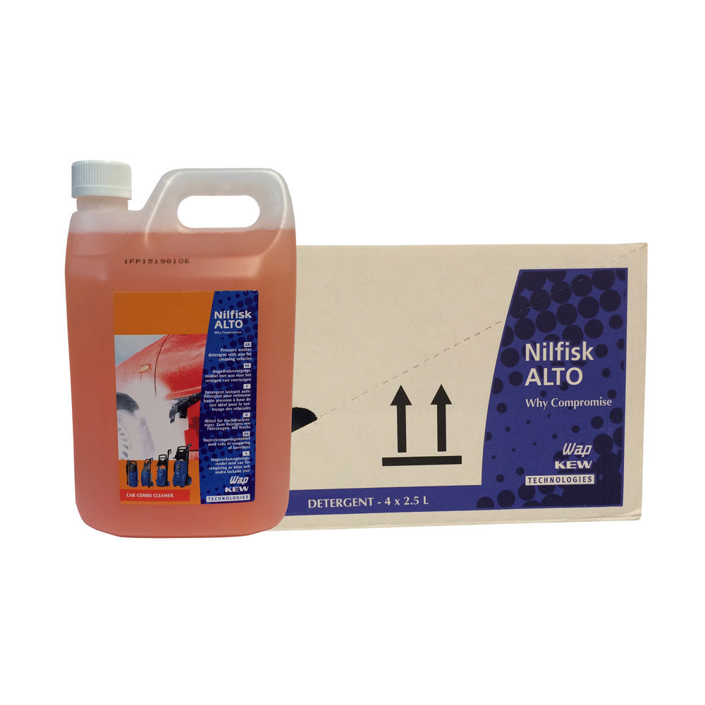 Nilfisk Car Combi Cleaner - Pack of 4 - Nilfisk Cleaning Detergent ...