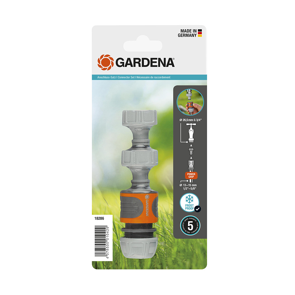 Gardena Connector Set - Tap Connectors - CleanStore