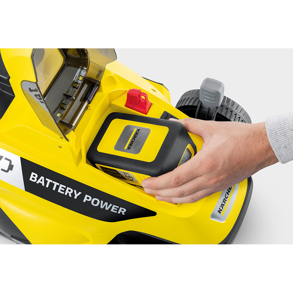 Karcher LMO 18-33 33cm 18V Cordless Lawn Mower with Battery & Charger ...