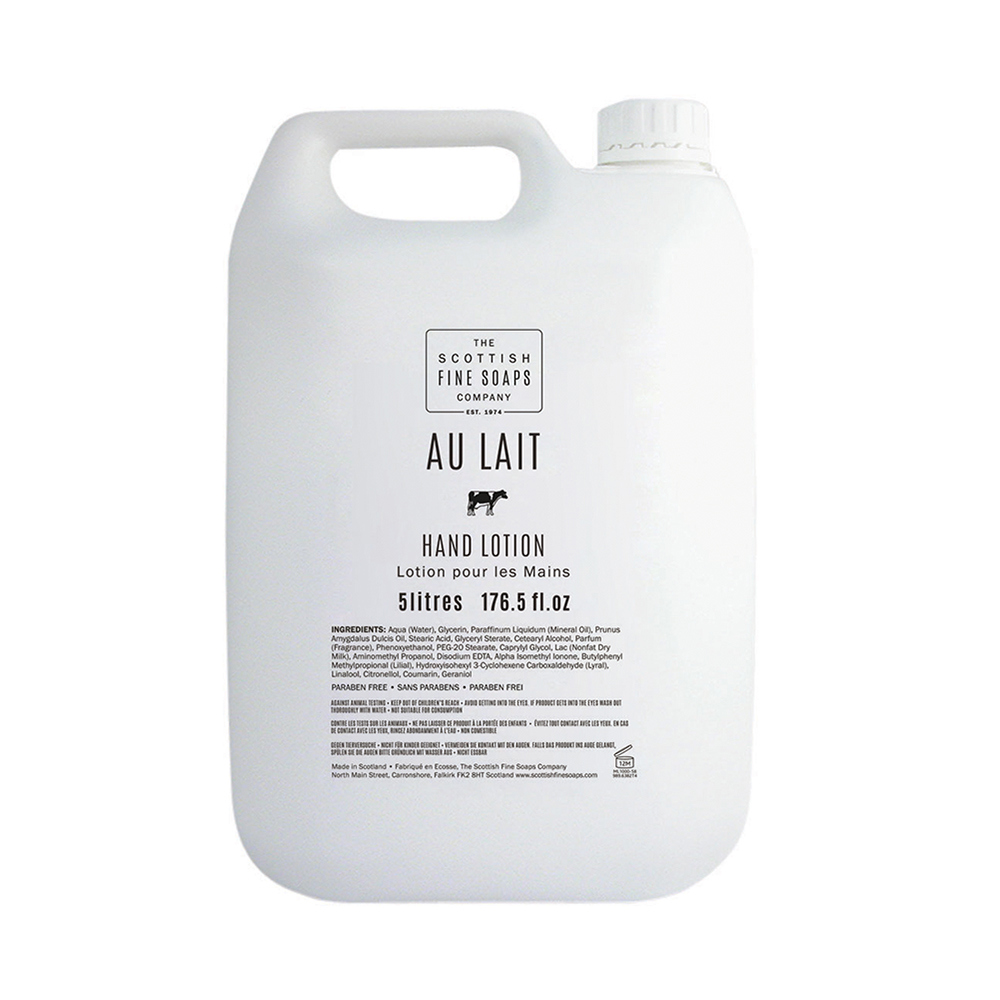 Au Lait Hand Lotion Refill Pack (5 Litre) - Hand Care - CleanStore