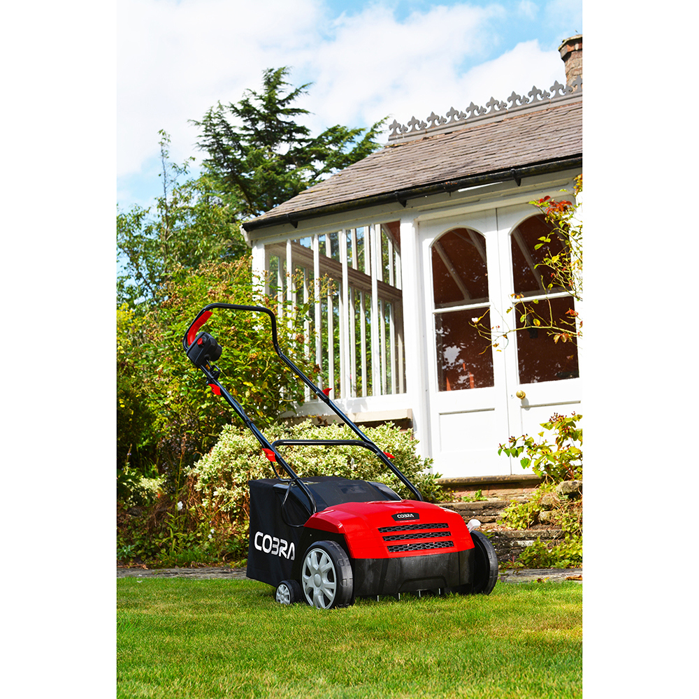 Cobra SA32E 13" Electric Aerator & Scarifier - Aerators & Scarifiers ...