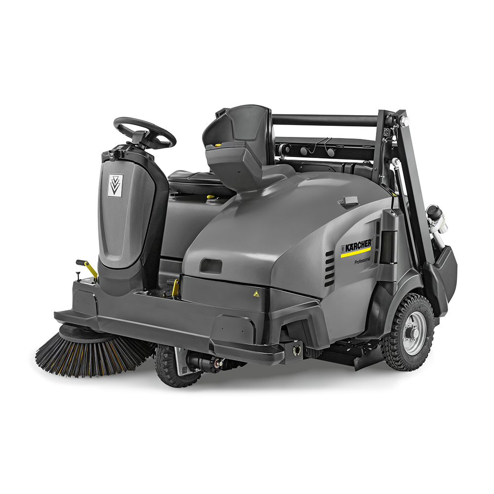 Karcher KM 125/130 R D + KSSB Vacuum Sweeper - Ride-On Sweepers ...