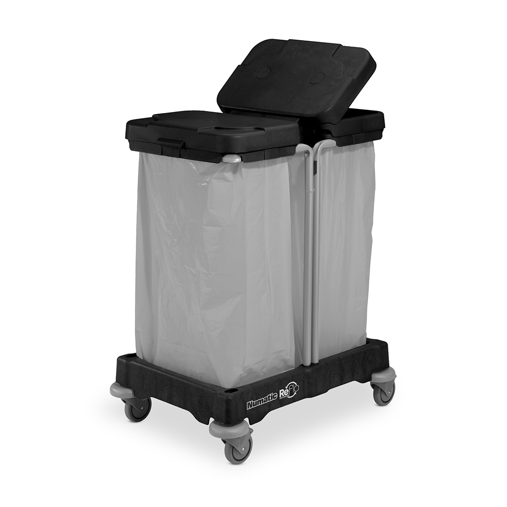 Numatic NSX240R Dual Waste Bag Trolley - Trolleys and Cleaning Carts ...