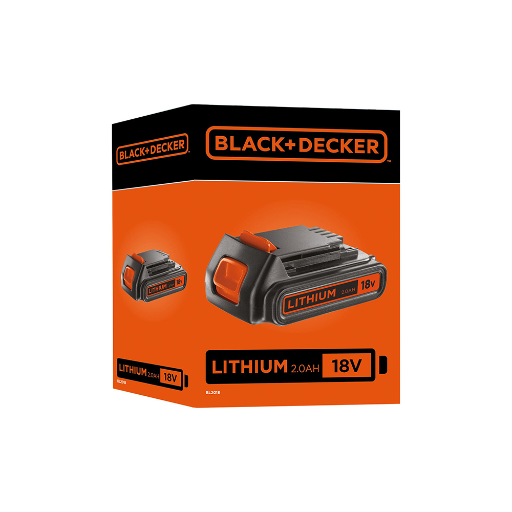 Black & Decker 18v 2Ah Li-Ion Battery - Black & Decker Batteries & Chargers - CleanStore
