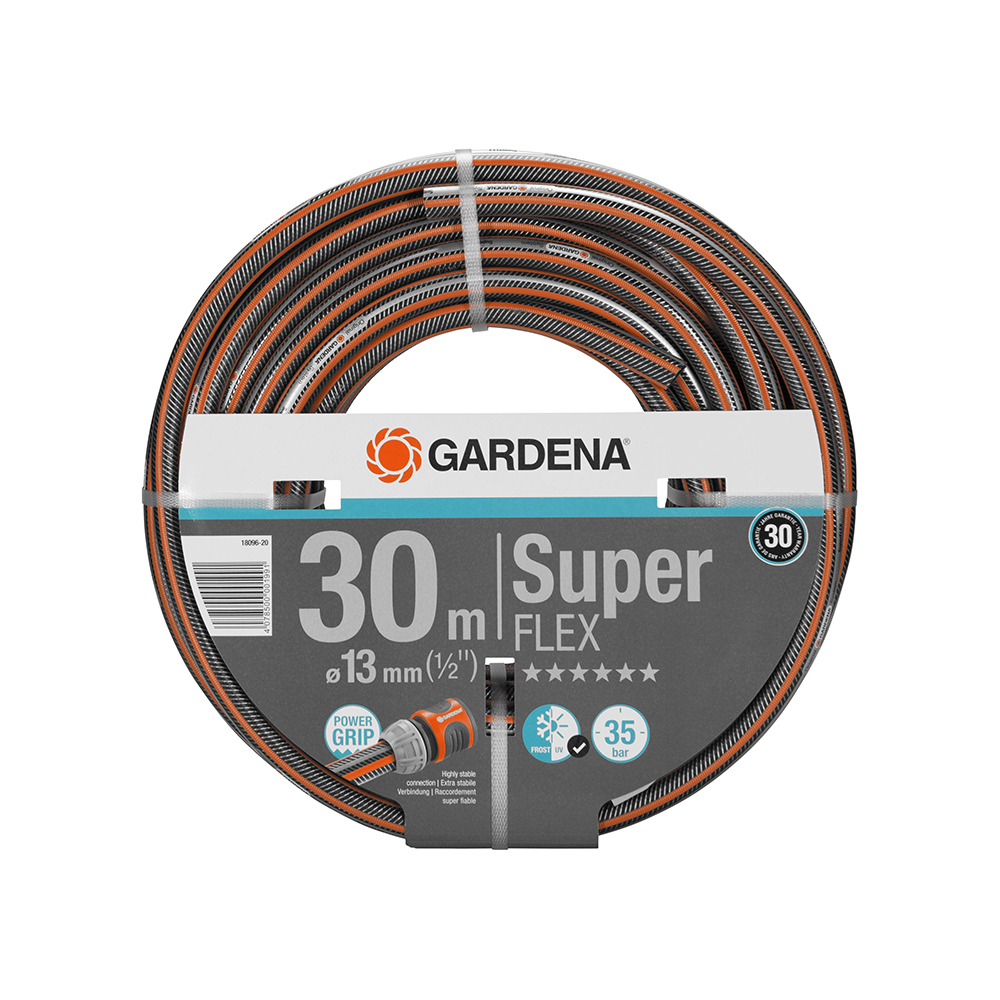 Gardena Premium SuperFLEX Hose 13mm (1/2") 30m - Hoses - CleanStore