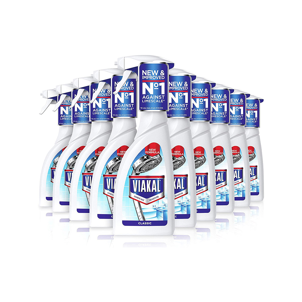 Viakal Antikal Limescale Remover (10 x 750ml) - Bathroom & Toilet ...